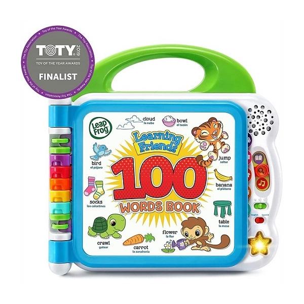 【LeapFrog】Learning Friends 100 Words Book Green ラーニングフレンドであるタートル、タイガー、モンキーに加わり、100ワードブックで新しいボキャブラリーを探してください。学習の専門家が選んだ10...