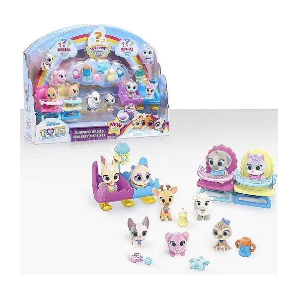 トッツ とべ！あかちゃん おとどけたいサプライズベビー保育園セット 18ピース T.O.T.S.  Surprise Babies Nursery Care Set 18 pieces, たまらなくかわいい動物の赤ちゃんは、フォーエバーホー...