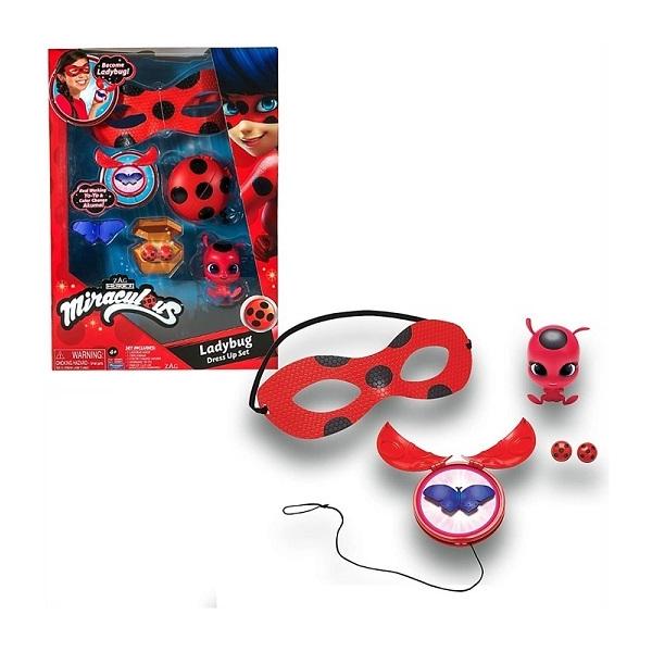 Rubies Miraculous Heroez Ladybug dress-up Role Play Set ミラキュラス ドレスアップ ロールプレイセットこのドレスアップロールプレイセットには、レディバグに「変身」するために必要なものが...