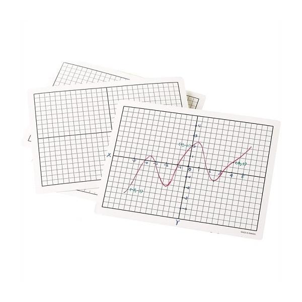 10個セットで販売o理想的な学習ツールo学生はこの座標ボードを使用してグラフ作成スキルを練習できますo書き込みと拭き取りを行うだけで、これを簡単かつ便利に使用できますo紙を節約できるので環境にやさしい9 x 12インチのDidax書き込みお...