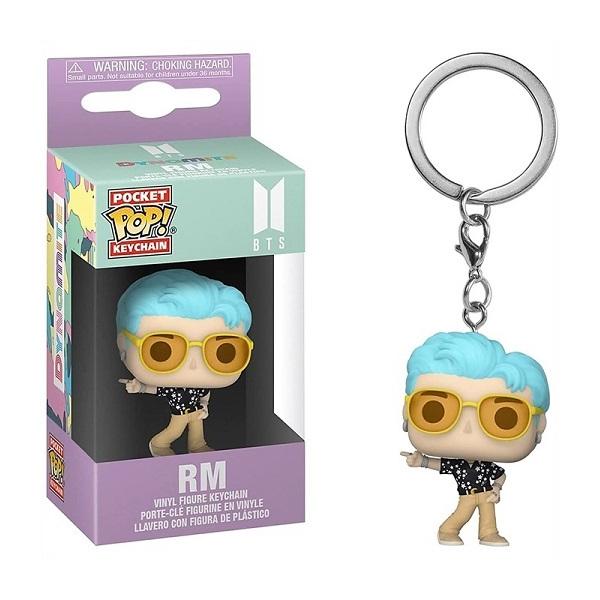 【Funko/ファンコ】 Funko POP! Keychain: BTS S2 - Dynamite - RM ファンコポップ！ BTS ダイナマイト RM キーチェーンフィギュアサイズ：4cm海外品につき、稀にケースにダメージ、僅かな擦...