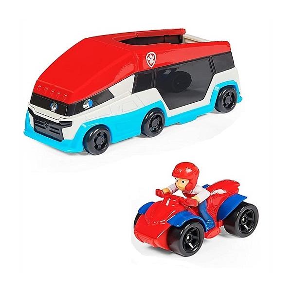 パウパトロール トゥルーメタル パウパトローラー ダイキャスト チームビークル 1：55スケール ケントフィギュア付き  PAW Patrol, True Metal Team VehiclePAW Patroller with 1:55 ...