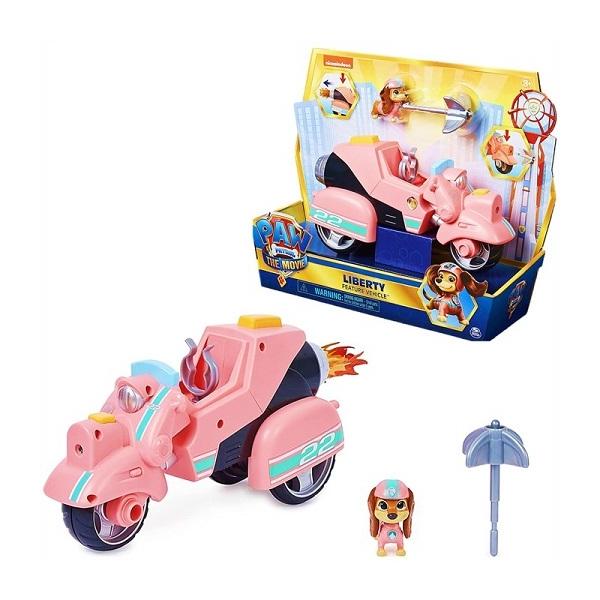 【Paw patrol】 パウパトロールザ・ムービー リバティ ビークルPaw Patrol The Movie Liberty Feature Vehicleパウパトロール ザ・ムービー シリーズのリバティビークルで、お気に入りの映画のシ...