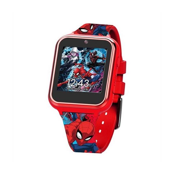 【Marvel】スパイダーマン Touch-Screen Smartwatch 大人気！スパイダーマンのスマートウォッチです。公式のマーベル スパイダーマン キッズスマートウォッチには、次のような素晴らしい機能が満載です。・セルフカメラ内蔵...