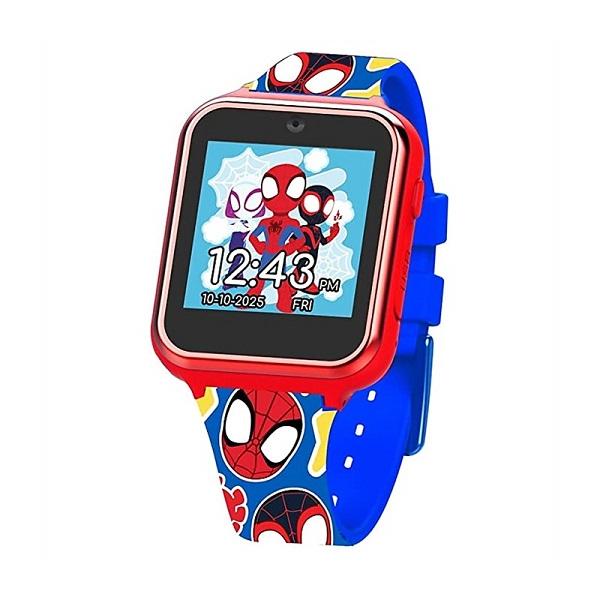 【Marvel】スパイダーマン Touch-Screen Smartwatch 大人気！スパイダーマンのスマートウォッチです。公式のマーベル スパイダーマン キッズスマートウォッチには、次のような素晴らしい機能が満載です。・セルフカメラ内蔵...