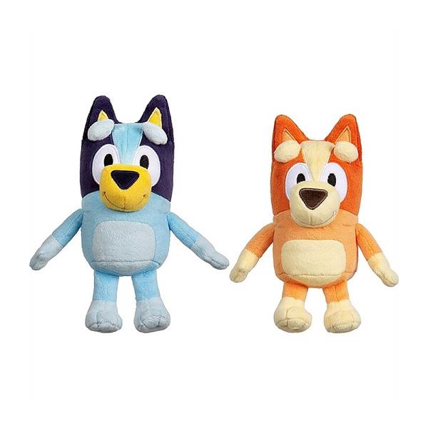 ディズニージュニア ブルーイ ＆ ビンゴ ぬいぐるみ 2体セット 世界をリードするオーストラリアの玩具メーカーMoose Toys製ブルーイと妹のビンゴの2匹がセットになった特別なぬいぐるみです。高品質な柔らかい生地と細かい刺繍で作られてい...