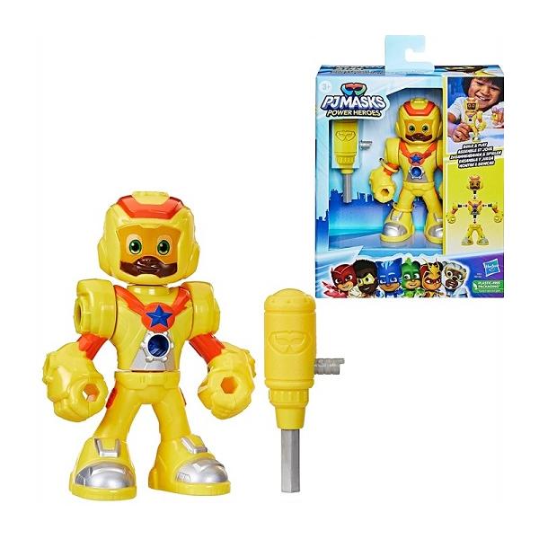 しゅつどう!パジャマスク パワーヒーローズ ビルダブルヒーローズ ニュートンスター アクションフィギュア PJ Masks Power Heroes Buildable Heroes, Newton Star Action Figure組み...