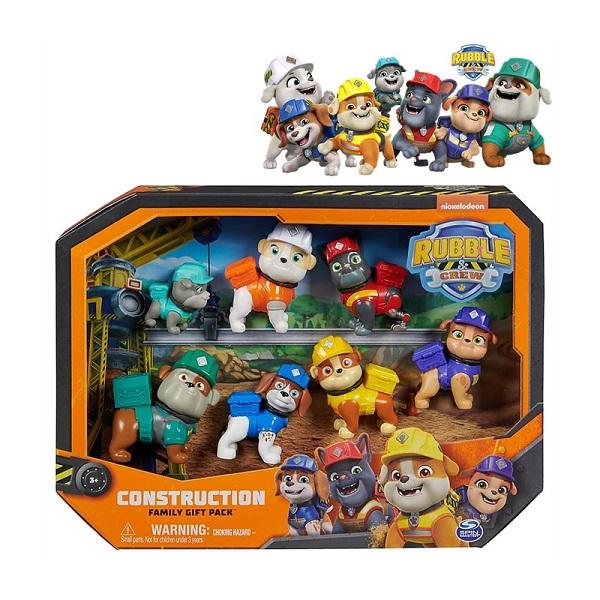 【Paw Patrol】 パウパトロール  ラブル＆クルー ファミリー ギフトパック フィギュア7個セットパウパトロールのスピンオフ　ラブル＆クルーこの素晴らしいセットには、お気に入りのPAWパトロールのラブルそして彼のPAWsomeファミ...