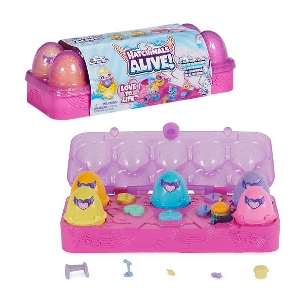 うまれて！ウーモ ミニ アライブ ファミリー カートン ハチマルズ Hatchimals Aliveハチマルズアライブカートンであなたの愛と思いやりで、超かわいいハチマルズアライブのキャラクターが魔法のようにまったく新しい方法で生き返ります...