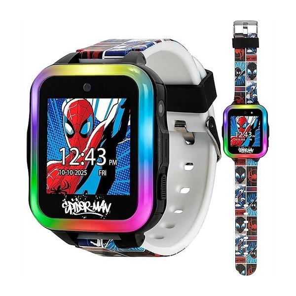 スパイダーマン・キッズ・インタラクティブ・スマートウォッチでお子様の内なるスーパーヒーローを解き放とう学習と楽しさを組み合わせた機能が満載のこのスマートウォッチは遊び、学び、探検が大好きなスパイダーマンファンのお子様のためにデザインされてい...