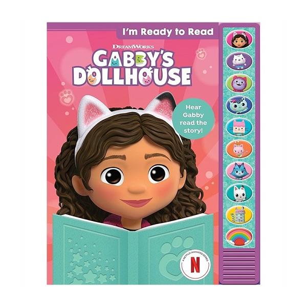 【Gabby's Dollhouse】 ギャビーのドールハウスサウンドブック（英語絵本）I'm Ready To Read Sound Bookギャビーと一緒に読みながら、ギャビーキャッツにニャーニャーとプレゼントをあげましょう！10個のボ...
