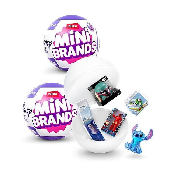 【5 Surprise 5サプライズ】Mini Brands ミニブランズ ディズニー2個セット シリーズ3お気に入りのディズニーストアのキャラクターを完璧に再現し、コレクター、子供たち、そして心ある子供たちを喜ばせる驚くべきデザインのディ...