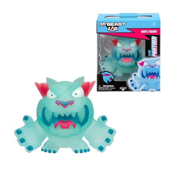 【Mr Beast Lab】 ミスタービースト ラボグロー・パンサー ビニールフィギュアMrBeast Lab Glow Panther ヴィンテージフィギュアは、高さ3.5インチ（8.8cm）です。ヴィンヤールフィギュアは、プレミアムパッ...
