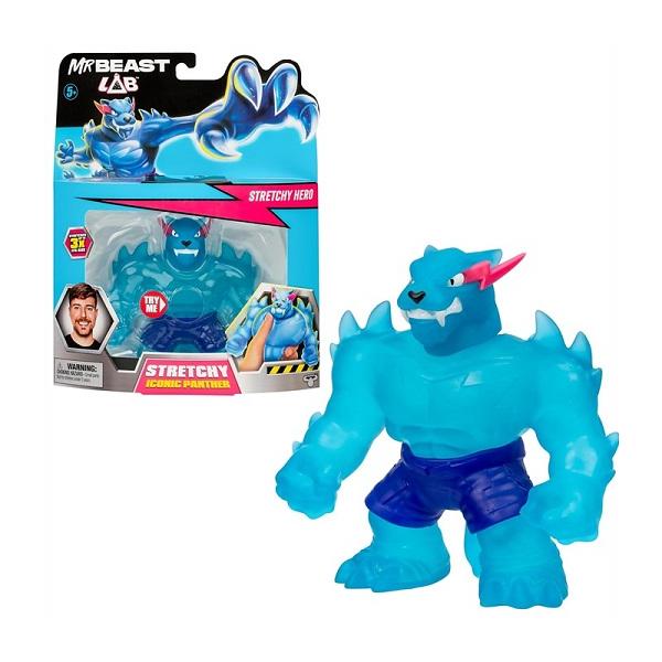 【Mr Beast Lab】 ミスタービースト ラボストレッチ アイコニック・パンサーMrBeast Lab アイコニック・パンサー・ストレッチヒーロー  MrBeast Labアイコニック・パンサー・ストレッチヒーローは、高さ4.5インチ...