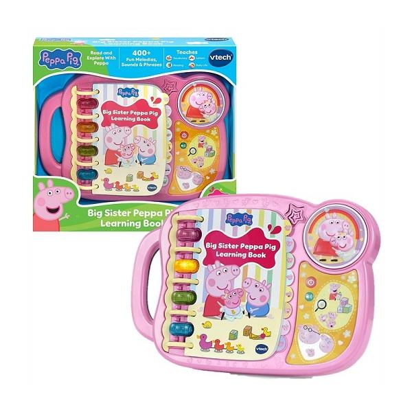 【VTech】ペッパピッグラーニングブックPeppa Pig Discover Bookお姉ちゃんタイム！ペッパが赤ちゃんエヴィーの物語を読み聞かせみんなを忙しくさせる様子を一緒に追いかけてみようペッパが赤ちゃんのお姉ちゃんとしてエヴィーの...