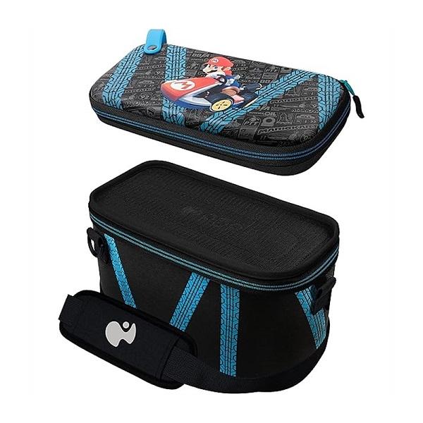 【Nintendo Switch】ニンテンドー スイッチマリオカート 2in-1 トラベルケース2つのケースが1つになったSlim Travel Case（取り外し可能）には外出先でのゲームに便利なコンソールスタンドが内蔵されています●交換...
