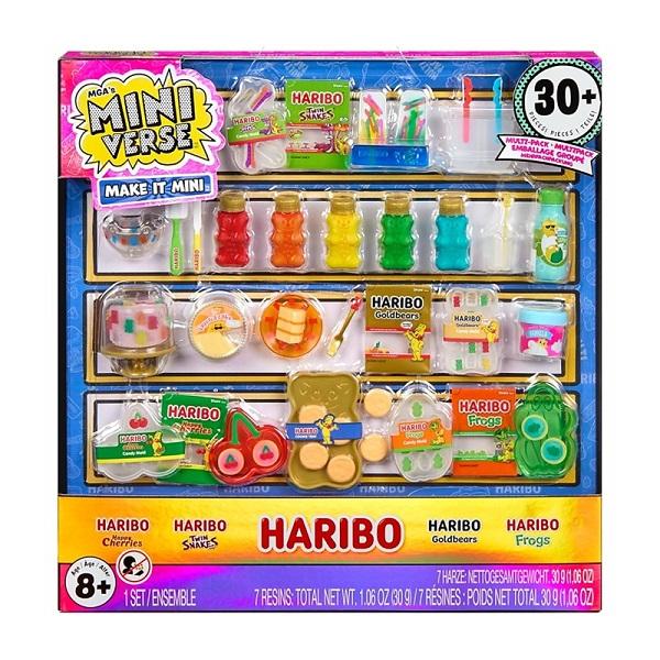 MGA ミニバースHARIBO ハチボー マルチパック、DIY、レジンプレイMAKE IT MINI HARIBOMGAのミニバース・メイク・イット・ミニ・ハリボ・マルチパックでお気に入りのハリボキャンディが甘いミニチュアコレクションに縮小...