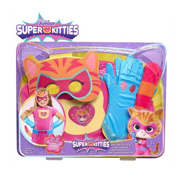 ジャストプレイディズニージュニア スーパーキティージニー スーパードレスアップセット5点セットスーパーキティになろう：勇敢で強く、賢く優しい子どもたちが、ディズニー・ジュニアのスーパーキティーズジニー ドレスアップセットでキティデールの不正...