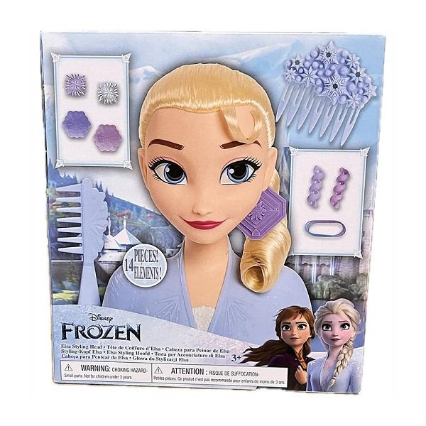 【Disney】 ディズニーフローズン アナと雪の女王2エルサ スタイリングヘッドディズニーアナと雪の女王2 エルサのスタイリングヘッドは、無限のヘアプレイの可能性を秘めています。エルサは、ブラッシングやスタイリングに最適な、美しく光沢のあ...