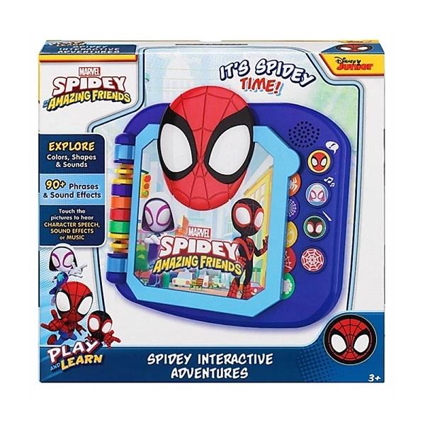 Disney ディズニー<br>【Spidey スパイディ】 マーベル スパイディと彼の素晴らしい仲間たち電子幼児絵本には、3歳以上の幼児向けの楽しくインタラクティブな学習ゲームが含まれていますこのような就学前絵本のような学習・...