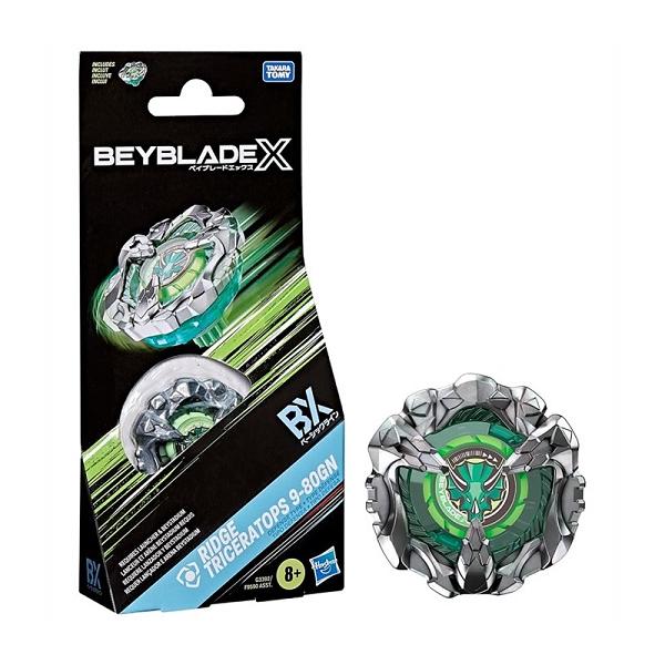【Beyblade X】ベイブレードXリッジ・トリケラトプス 9-80GN ブースターパックセット新品海外正規品タカラトミー/ハズブロ製ベイブレードX リッジ・トリケラトプス 9-80GN ブースターパックセット右回転のディフェンスタイプ対...