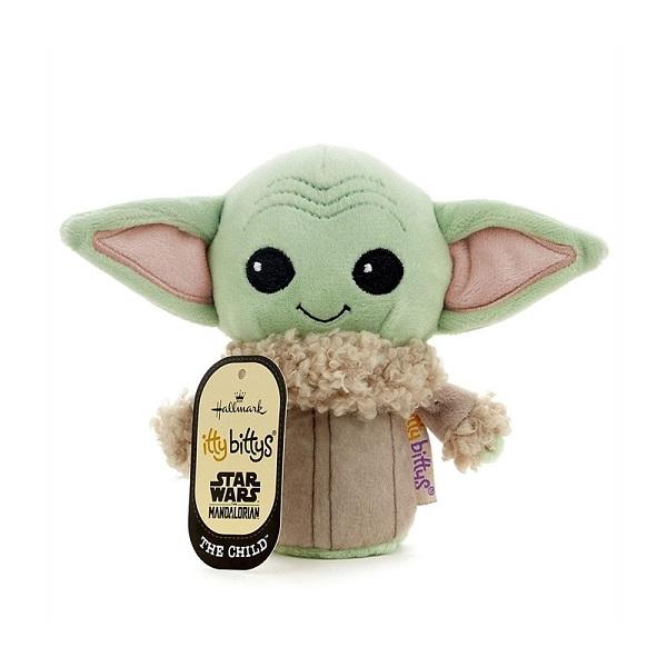 【Hallmark itty bittys】ホールマーク イッティ・ビッティーズディズニー グローグー ぬいぐるみ「itty bittys」コレクションにフォースに敏感な謎めいたエイリアン「ザ・チャイルド」、そして今や「グローグー」として知...