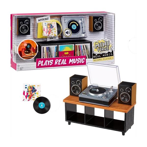 実際に再生できるミニレコードプレーヤーMGAの「Miniverse Real Music Record Player」でミニチュアの世界の音楽を体験しましょうミニレコードを実際に再生し、30秒の楽曲クリップを流すことで本物のレコードのような...