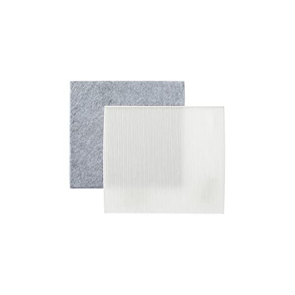 【商品名】　ツインバード 空気清浄機 HEPA 交換用フィルターセット 純正品 AC-FT06 【商品説明】　・セット内容: HEPA集塵フィルター、脱臭フィルター・フィルター寿命: 約1.5年一般家庭での使用時)・商品の仕様（フィルターの...