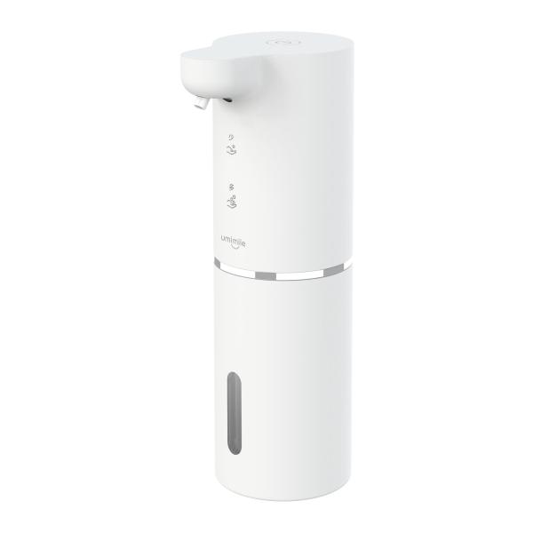 【商品名】　Umimileユミマイル ソープディスペンサー ハンドソープ 自動 泡 詰め替え 300ml 壁掛け 吐出量2段階調節 充電式 防水 ハンド 【商品説明】　・【300ml容量＆様々なシーンで活躍】容量が300mlでたっぷりです。...