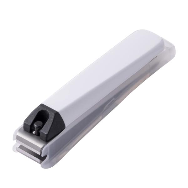 【商品名】　貝印 KAI 爪切り Type001 M ST 白 直線刃 日本製 KE0116 【商品説明】　・【シャープな切れ味で品質の高い日本製】さびにくく切れ味の鋭い日本製のステンレス刃を採用しました。使いやすいカーブ刃で、シャープで滑...