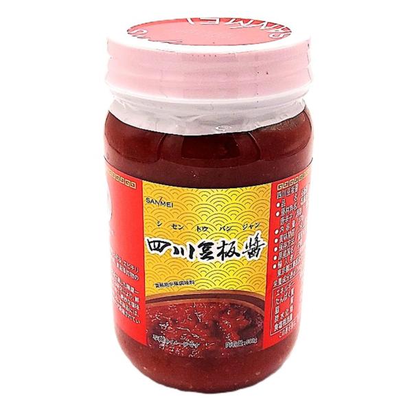 【商品名】　四川豆板醤 500g 鉄人 陳建一御愛用品 トウバンジャン 本格中華調味料 中国食材 プロの味 麻婆豆腐 エビチリ 【商品説明】　・中国の風味豊かな旨味を求めて旅した陳建一氏の情熱に応え、数年にわたる研究により鮮やかな赤、深い旨...