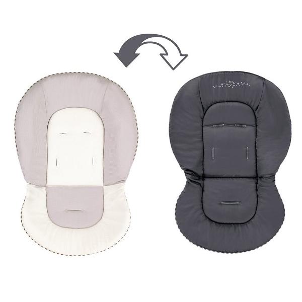 気分にあわせてコーディネート！2つの柄が楽しめるリバーシブル仕様のスウィングベッド＆チェア（ベビーラック）用洗い替えクッション。メーカー：コンビタイプ　：ラック用共通洗い替えクッションサイズ　：W660×D859×H43mm重　量　：377...