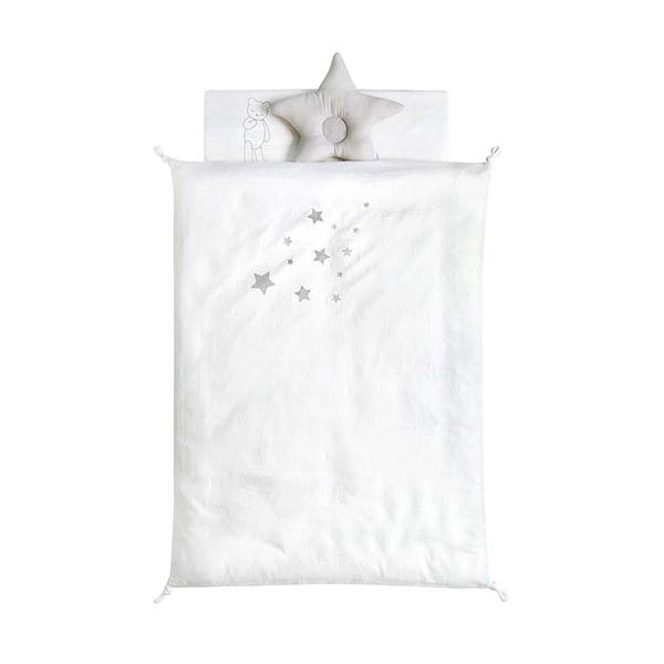 《スタンダードセット》70×120cmラッセルスルーマット2枚/たまご布団(掛け布団)/掛け布団カバー/ワンタッチシーツ/まくら「ラッセルスルーマット」は、速乾性に優れ、洗濯機で選択可能立体的な繊維構造は復元性と体圧分散に優れているので、体...