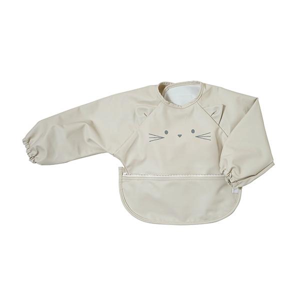 ■デザイン・お出かけ時に必要なカトラリーも、一緒に入れて持ち運べます。・使用後のエプロンやカトラリーをポーチの中に収納すれば、バッグを汚さずに持ち運ぶことが出来ます。・長袖タイプなので、腕までしっかりとカバーし、お洋服が汚れるのを防ぎます。...