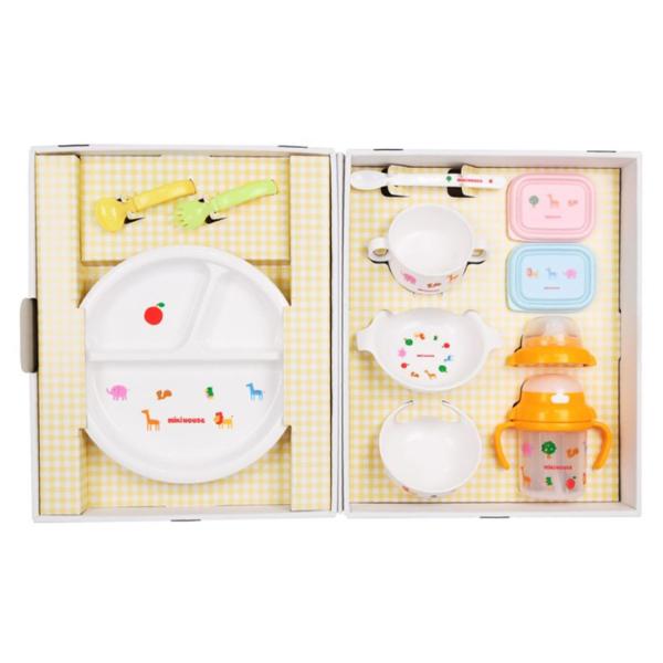 はじめての離乳食に便利なテーブルウェアセット(食器セット)です。出産祝いやプレゼント(ギフト)におすすめです。・離乳食の初期から自分で食べられるようになるまで長くお使いいただけます。・マグセットは、スパウトマグとストローマグと付け替えが可能...