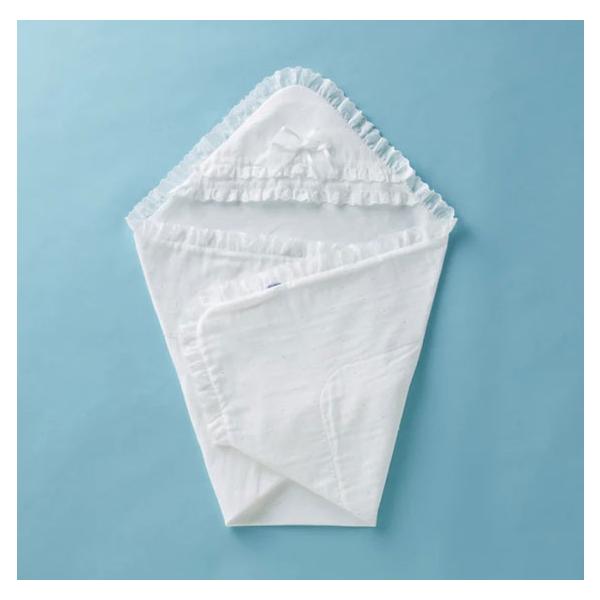 ダブルガーゼ素材の軽やかなアフガンです。ご退院やお宮参りに適した夏におすすめの素材。男女を問わず、お祝いとして喜ばれるアイテムです。・赤ちゃんが触れる裏側は綿素材・はじめての抱っこや行事ごと、体温調節に便利【ブランド】ミキハウス MIKIH...