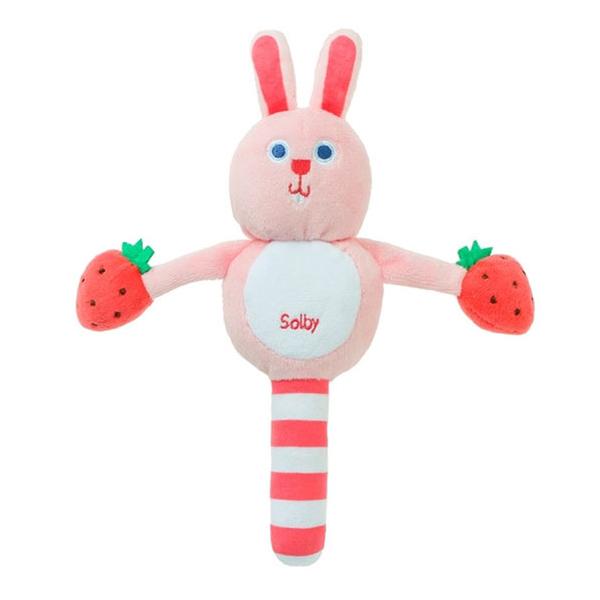 肌ざわりの良いソフトボア素材を使用した、お子さまの興味を引くデザインと視認性の高い鮮やかなカラーのでんでん太鼓です。手をゆらして「でんでん」とお子さまをあやしたり、お人形のごっこ遊びをしたり。【ブランド】ソルビィ(solby) ダッドウェイ...