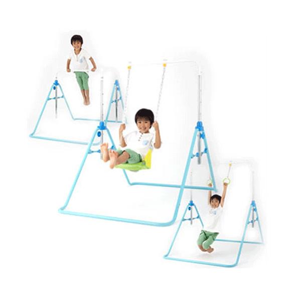 ★ご注意★こちらの商品はラッピング不可となります。システム上、ラッピング希望が出来ますがご対応できません。ブランコ、鉄棒として、そして吊り輪としてもあそべる1台3役の遊具です。あそびに運動を取り入れて、お子様の健やかな成長を助けます。メーカ...