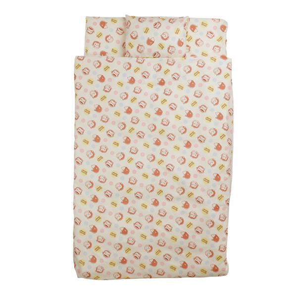 保育園・幼稚園でのお昼寝やお出かけ先にもピッタリのお昼寝ふとんセット。掛け布団・敷き布団・まくら・布団カバー・持ち運びに便利な収納バッグの7点セットです。【掛け布団】約84×115cm生地：ポリエステル100％、中わた：ポリエステル100％...