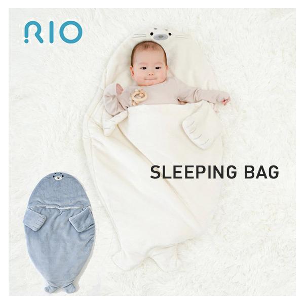 ★ご注意★袋とリボン付き商品です。こちらの商品は当店包装のラッピングは不可となります。システム上、ラッピング希望が出来ますがご対応できません。ついつい写真が撮りたくなる♪大人気『スリーピングバッグ』からあざらしが仲間入り！大活躍のスリーピン...