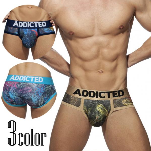 ◆ADDICTED◆ジョックストラップ◆XS/S/M/L/XL（日本サイズより異なる）ポリエステル80％、ポリアミド10％、スパンデックス10％非常に快適で通気性のあるメッシュ生地対照的な線ウエストバンドに付属のジャカードバルセロナで誇らし...