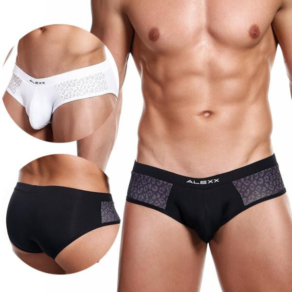 ブランド：ALEXX UNDERWEAR産地：コロンビア、素材：アメリカ合衆国新しく洗練されたデザインで利用できるようになったALEXX、動物柄のデザインはより自然でセクシーです。すぐに頭を回転させる準備ができています。 2つのなめらかな色...