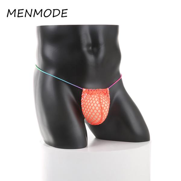 ブランド：MENMDOETバック生地: ナイロン + スパンデックスM(66-80cm),XL(80-120cm)● ミニマルシルエットの極細ストリングデザインウエストは極細ストリング仕様で、軽やかな着用感を実現。ミニマルで洗練されたスタイ...