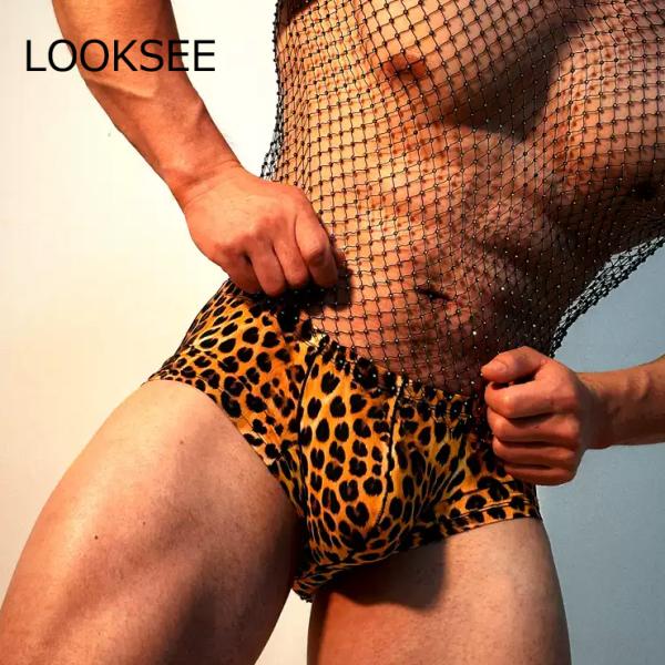 ◆LOOK SEE/ルック スィー◆ボクサーパンツ Leopard print Boxesは、スタイリッシュなデザインと快適な着心地を兼ね備えたメンズインナーボクサーパンツです。柔らかい生地を使用し、通気性に優れているため、特に夏のスポーツ...