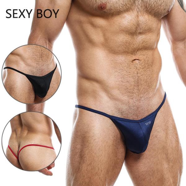 ブランド：SEXY BOY産地：コロンビア、素材：ポリアミド-スパンデックス6月新開発の商品です。超セクシーで男性的な魅力を見せてくれます。フロントは小さではなく、個性的セクシーなG-stringが登場！肌触りが良くライトで蒸れにくく、ヌー...