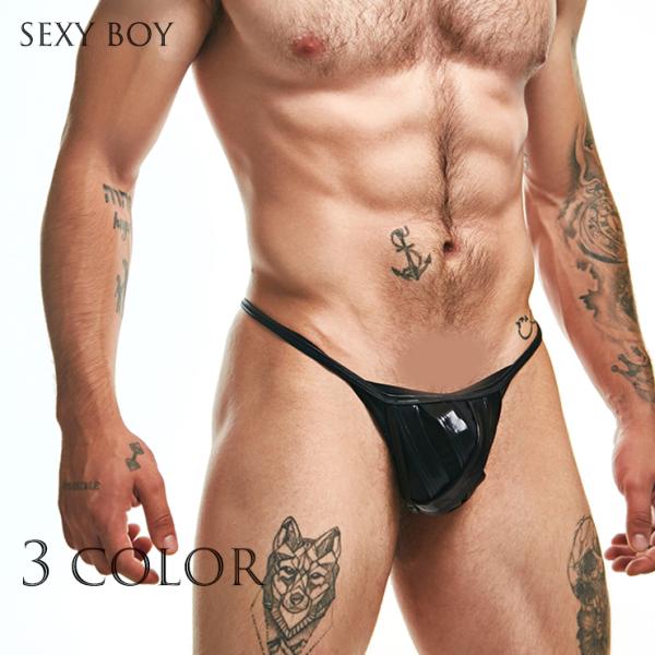 ブランド：SEXY BOY産地：コロンビア、素材：89% ポリエステル - 11% スパンデックス外側には光沢のあるパテントレザーを使用しており、華やかな印象を与えます。ステージやナイトクラブのショー、水着パーティーなど様々なシーンでご使用...