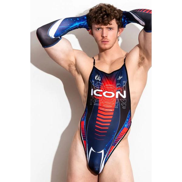 ◆ブランド：ThePackトレンドのプリントとオリジナルのシルエットがセクシーですアイコンショーツや総柄プリントの下着と合わせても素敵です。ハイカットのウエストシルエットにより、胴体やボディが長く見えることで目を欺きます。アッパー構造は意図...