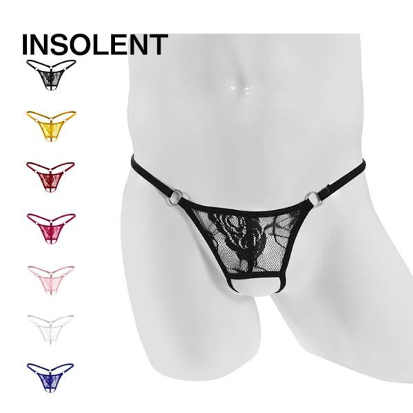 素材：ポリエステルサイズ：フリーサイズNice Lace T-Backは、ファッション性と機能性を兼ね備えたメンズTバックです。レース素材を使用し、通気性と速乾性に優れているため、快適な着用感を提供します。伸縮性のあるメッシュデザインが体に...