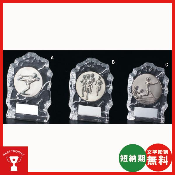 こちらの商品はA〜Cの3つのサイズをご用意しています。【楯のサイズ】V117A　サイズ145x100mm（縦x横）重量約640g【材質】ガラス／MBアンチモニーレリーフ【文字彫刻】●文字彫刻は、無料でさせて頂きます。●商品を複数購入の場合は...