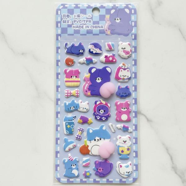 SNSで話題！思わず触りたくなる“ぷにぷにおしり”のもっちりシールぷにもちな触り心地がクセになる、癒し効果抜群のスクイーズ付きマシュマロシールです